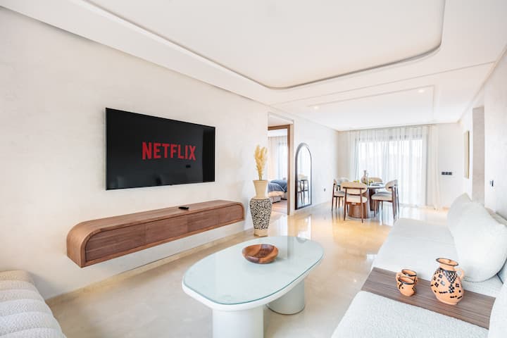 Bel Appartement, Piscines Extérieure/intérieure - Marrakech