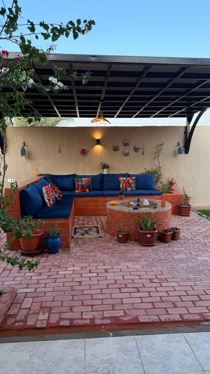 شاليه بتصميم بوهيمي أنيق - Saudi Arabia