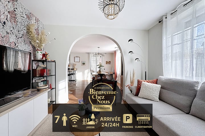 Magnifique Maison Haut De Gamme – 7 Couchages - Clermont-Ferrand