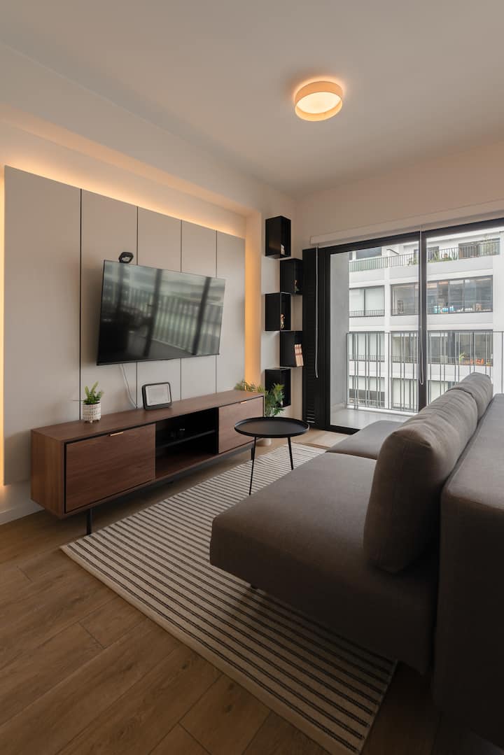 Premium Quiet Stay With Balcony, 5 Min To Larcomar - Peru