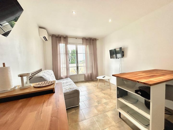 Studio Mer Et Climatisation - Villeneuve-Loubet