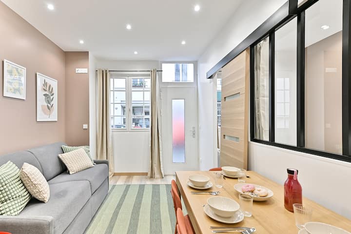 Appartement Central éQuipé Paris Nation - Iv - Porte d'Italie