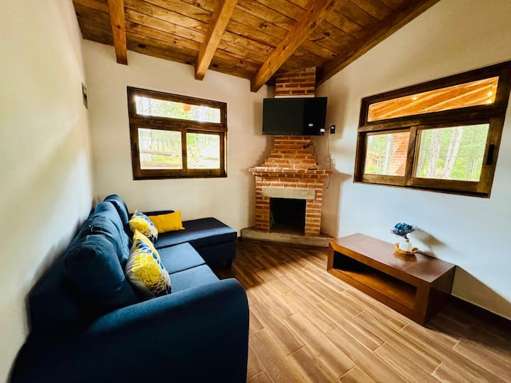 Cabaña Tranquila En El Bosque De Tapalpa 6 Pax - Tapalpa