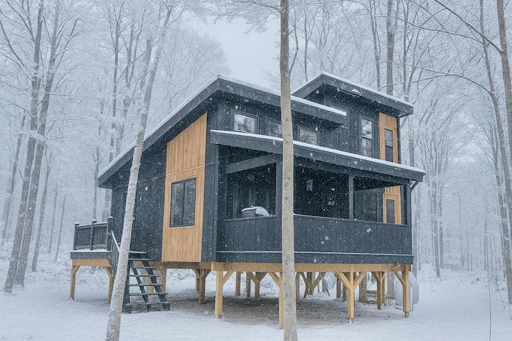 Cozy Modern Mountain Cabin~ - Newry, ME