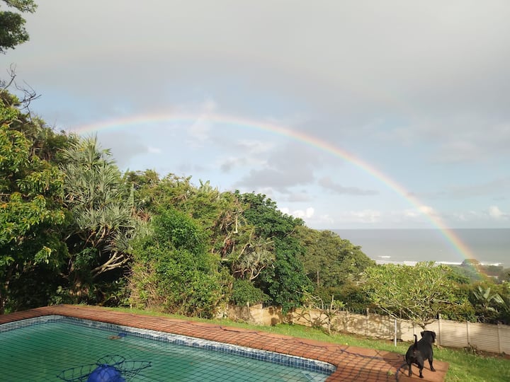 Great Sea View, Swimming Pool, Braai, Wi-fi - Port Shepstone
