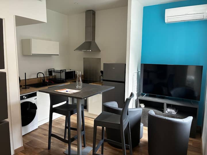 L'acacia - Appt Avec Jardin Privatif (1-5mois) - Gare de Grenoble