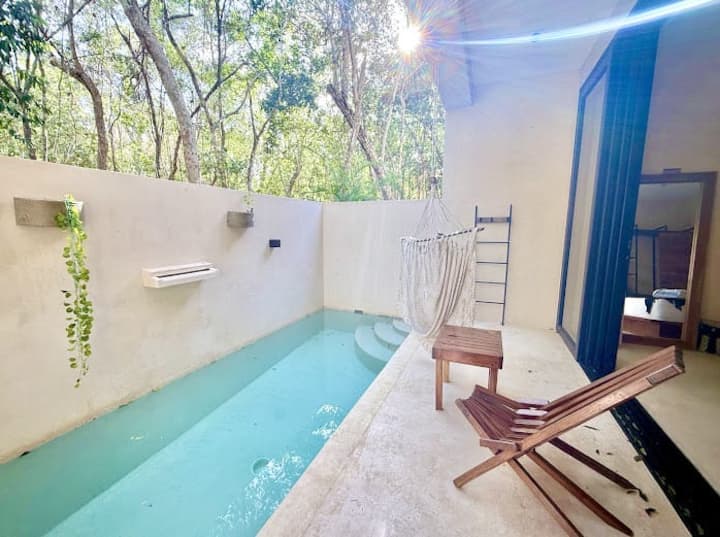 Jungle Hidden Oasis With Private Pool - Akumal