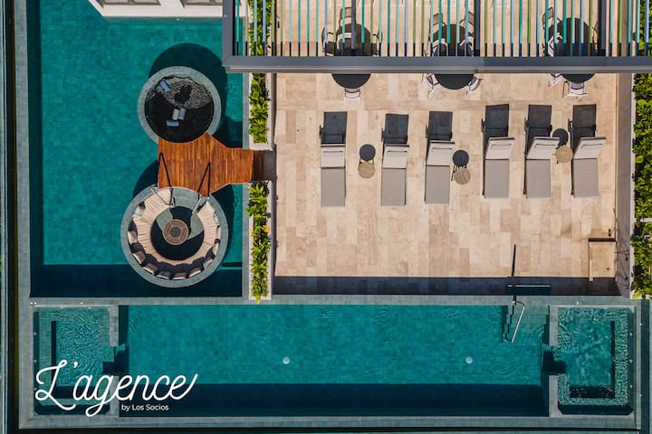 Studio Chic Vue Mer, Rooftop Idyllique - Playa del Carmen
