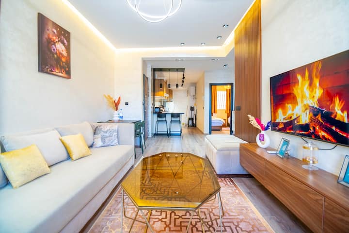 Stylish 2-bedroom Flat In The Heart Of Hay Salam - Agadir