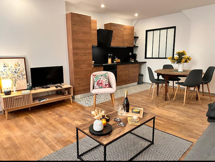 Bel Appartement Lumineux - Cœur De Moulins - Avermes