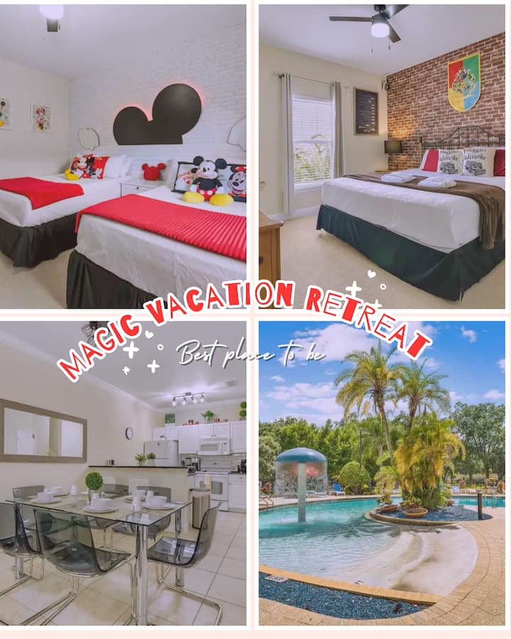 Magical Themed 3bed Townhouse Near Disney! - Celebration, FL
