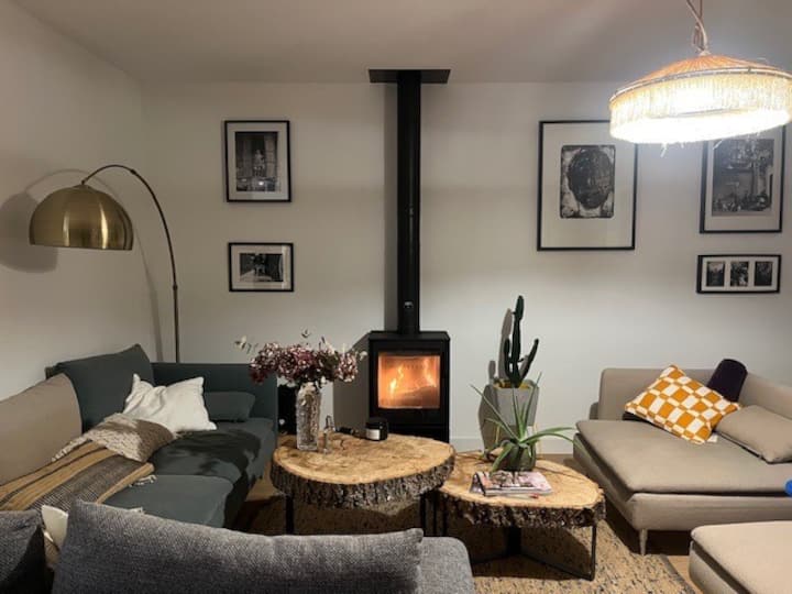 Dernier éTage Avec Poêle à Bois Et Plancha ! - Nantes