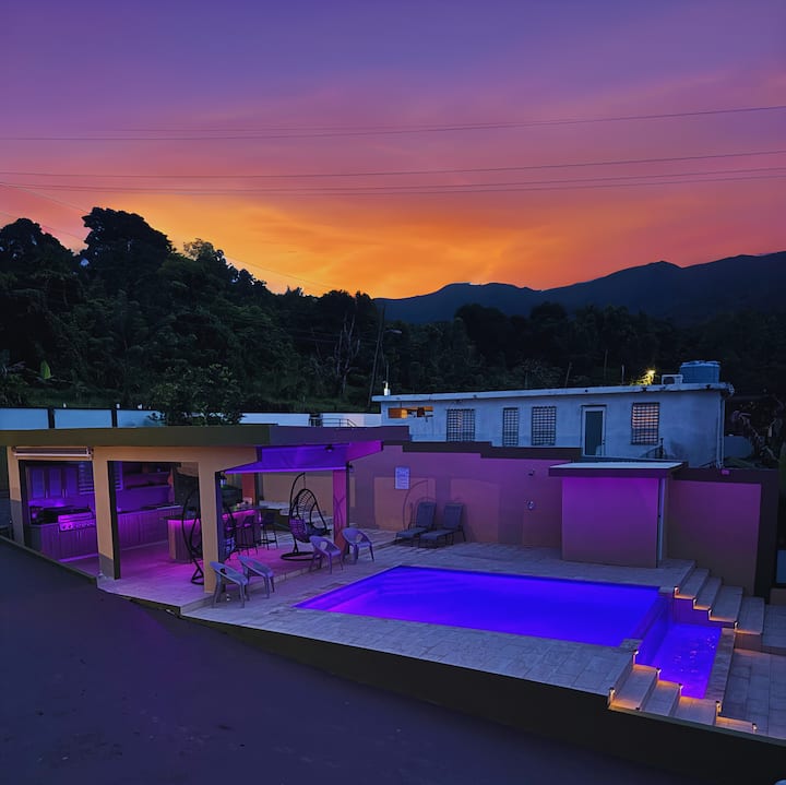 Villa Verde - Scenic Views Of El Yunque Rainforest - Rio Grande, Puerto Rico