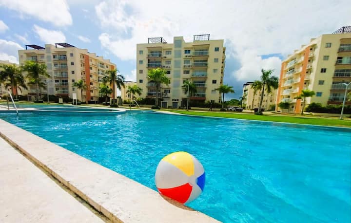 Sunset Palm 2 Bedrooms/pool+beach 20 Min Away - Punta Cana