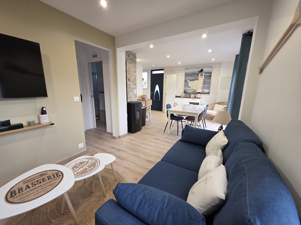 "Mélusine" 6 guests 400 meters from the sea - Townhouses for Rent in ...