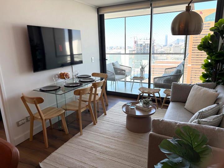 Cerca Mall Parque Arauco | Piscinas | Parking - Las Condes