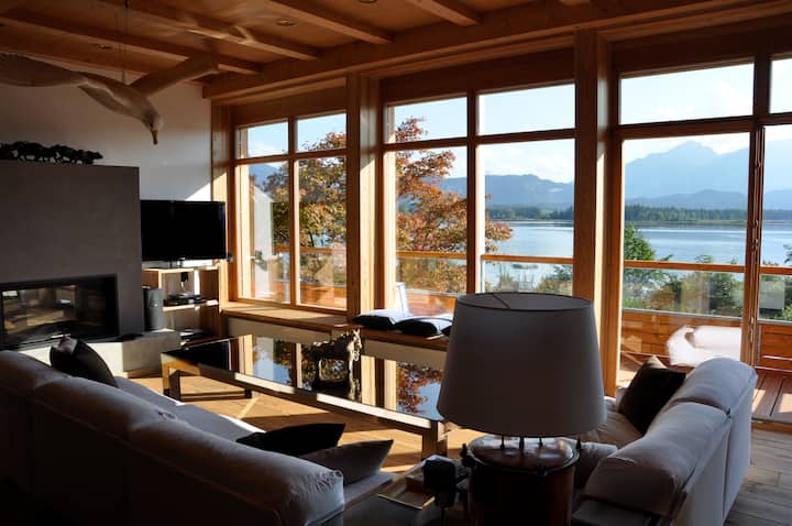 Luxus-seaside Loft, Alpen- & Seeblick Am Hopfensee - Füssen