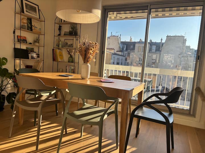 Appartement Lumineux & Calme - 18e Arr. Montmartre - Champs-Élysées