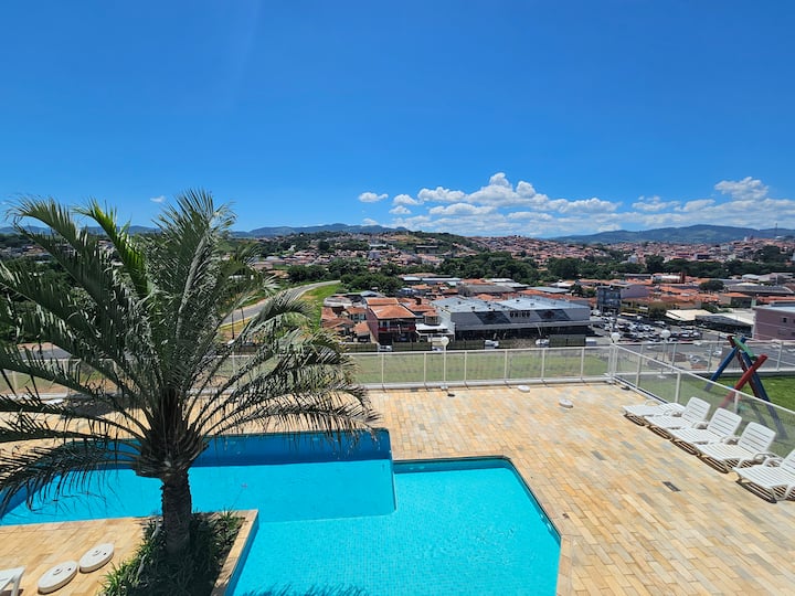 Apto Socorro/piscina/parquinho - Estrada P/ Cristo - Socorro, Brazil