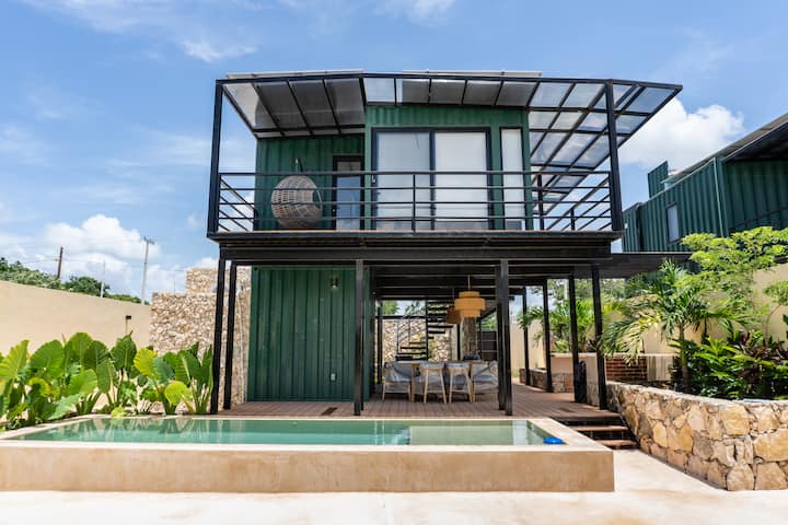 Increíble Contenedor Con Relajación Zen - Yucatán
