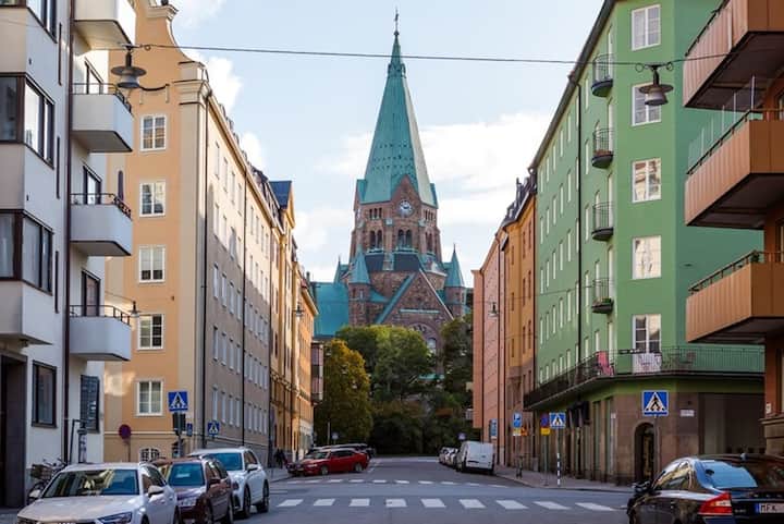 Centralt På Södermalm - Stockholm