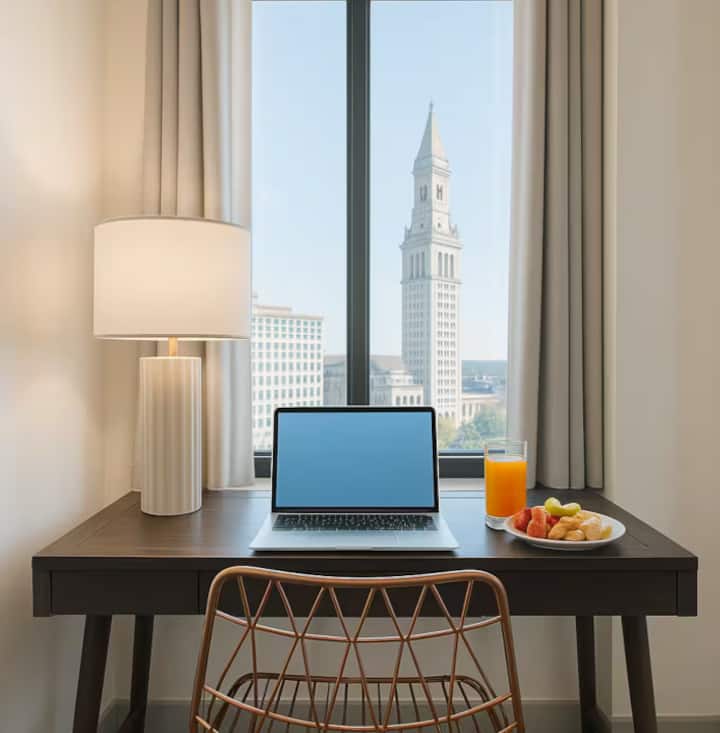 Modern Downtown Hartford Condo + Gym |Xl Center - Hartford, CT