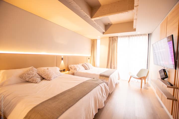 Moderno Apto 2 Camas King Junto A Unicentro - Bogota