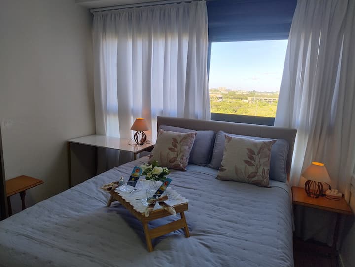 Refúgio No Parque Una: Studio Charmoso C/ac E Vaga - Pelotas