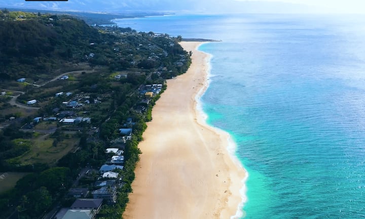 Surfer's Cove-sand 2 Surf Just A Few Steps - Waialua, HI