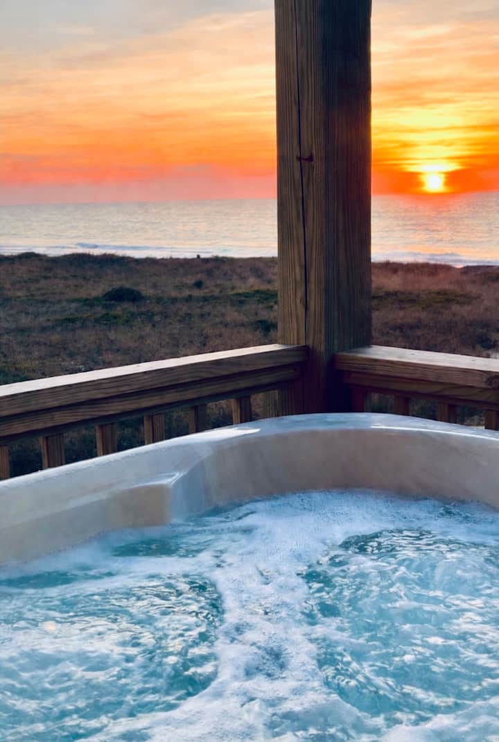 1-min Walk To Beach | Sleeps14 | 3 Kings | Dines14 - North Topsail Beach, NC