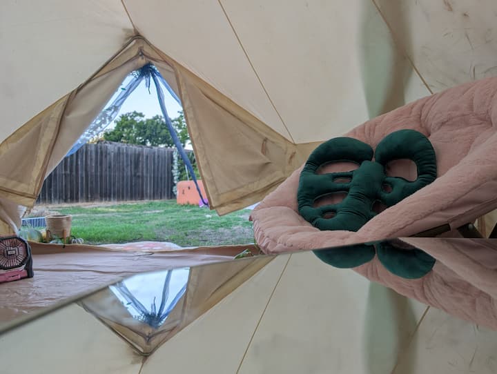 Backyard Glamping One-night Getaway - San Jose, CA