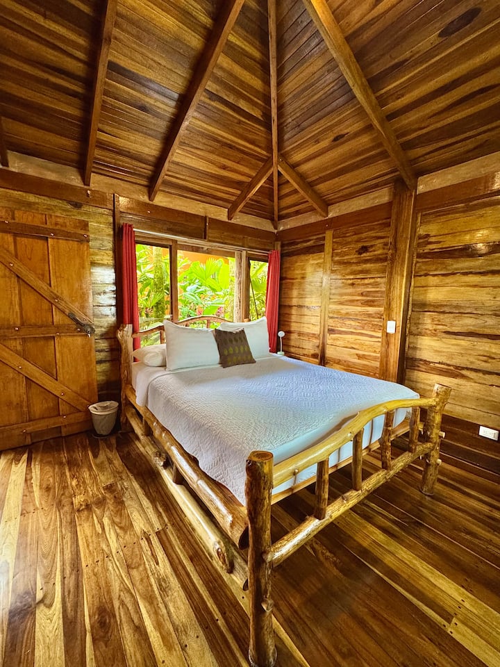 Hanging Rustic Cabin With Ac And Jacuzzi #2 - La Fortuna
