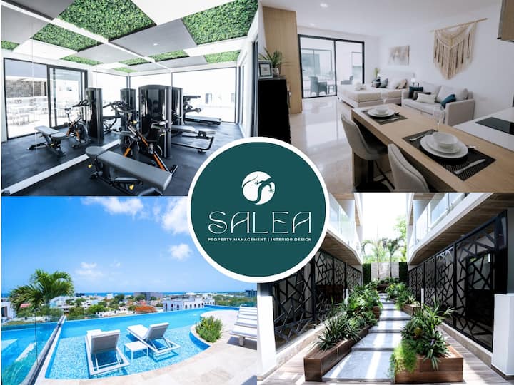 Penthouse Private Pool 360° Ocean View 5th Av Walk - Playa del Carmen