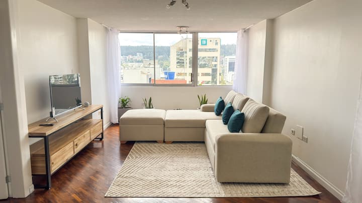 Skygarden11 @La Carolina 3br: Vistas, Confort Ccnu - Quito