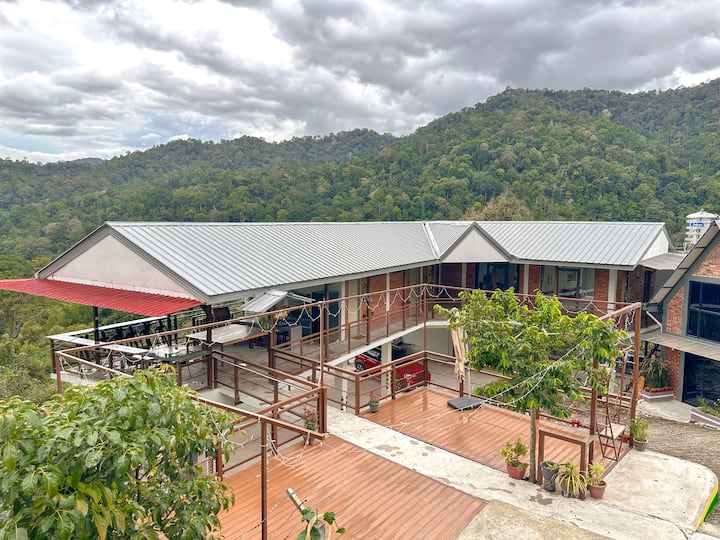 [New] Orchard Homestay Perfect Hill View | 43 Pax+ - 벤통