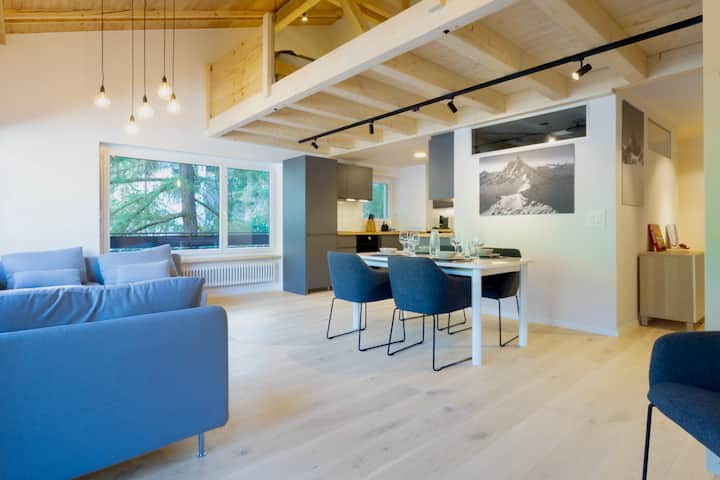 Design Flat With Mezzanine – Stunning Village View - Zermatt