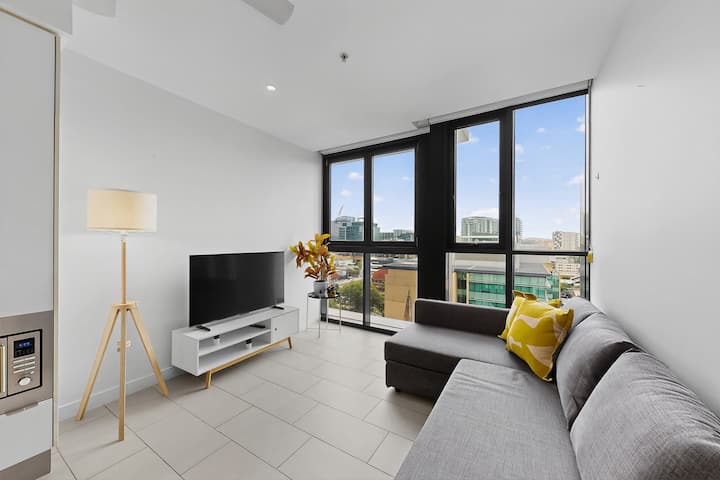 Stylish 1br Valley Stay With Secure Car Park - Brisbane