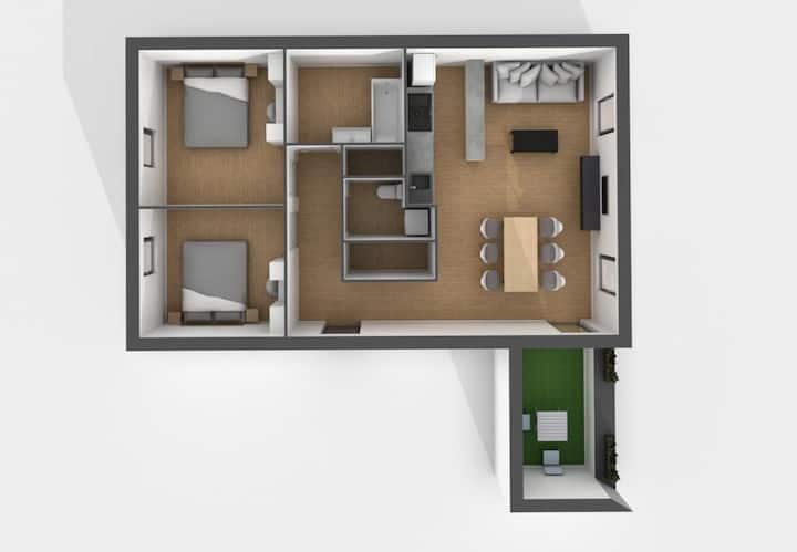 Confortable T3–tram Vers Centre Et Marchés De Noël - Strasbourg