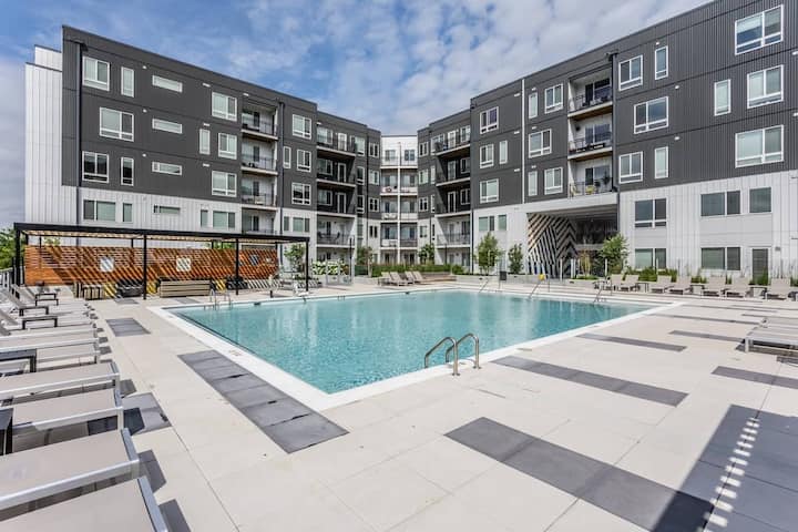 Modern 2br Walk To Otr/the Banks W/rental Car Opt - Cincinnati