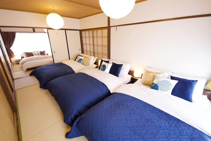 京都の中心地!二条駅から徒歩9分!大阪・奈良へアクセス抜群*最大15名*za024 - 京都市