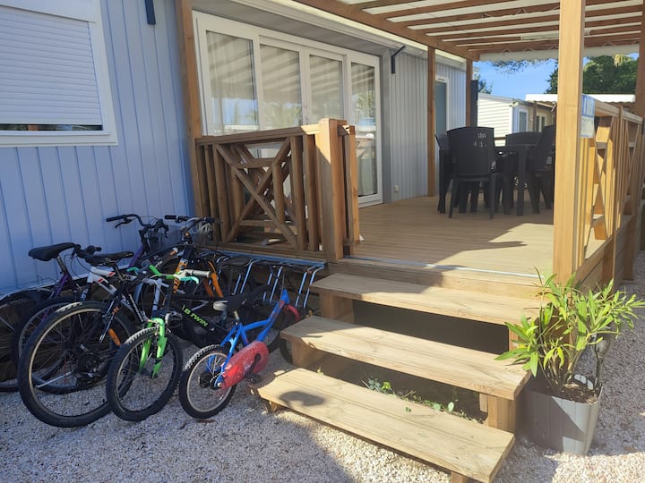 Argelès Sur Mer-  Mobil-home Cosy 3ch Au Calme - Argelès-sur-Mer