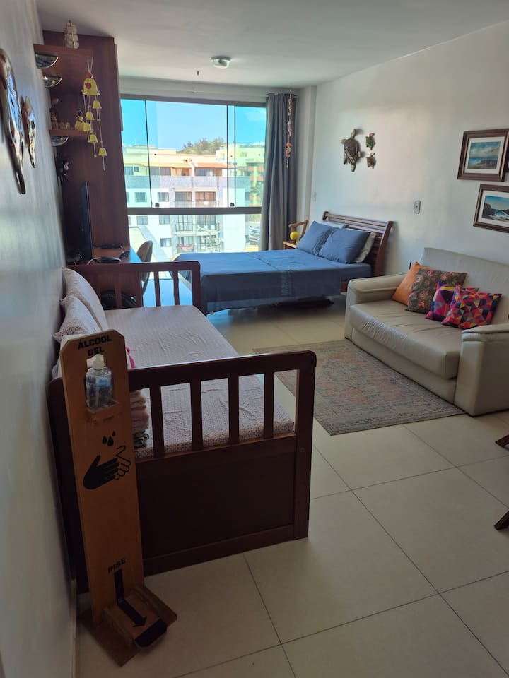 Loft Familiar Pé Na Areia- Ar, Wi-fi E Conforto. - Arraial do Cabo