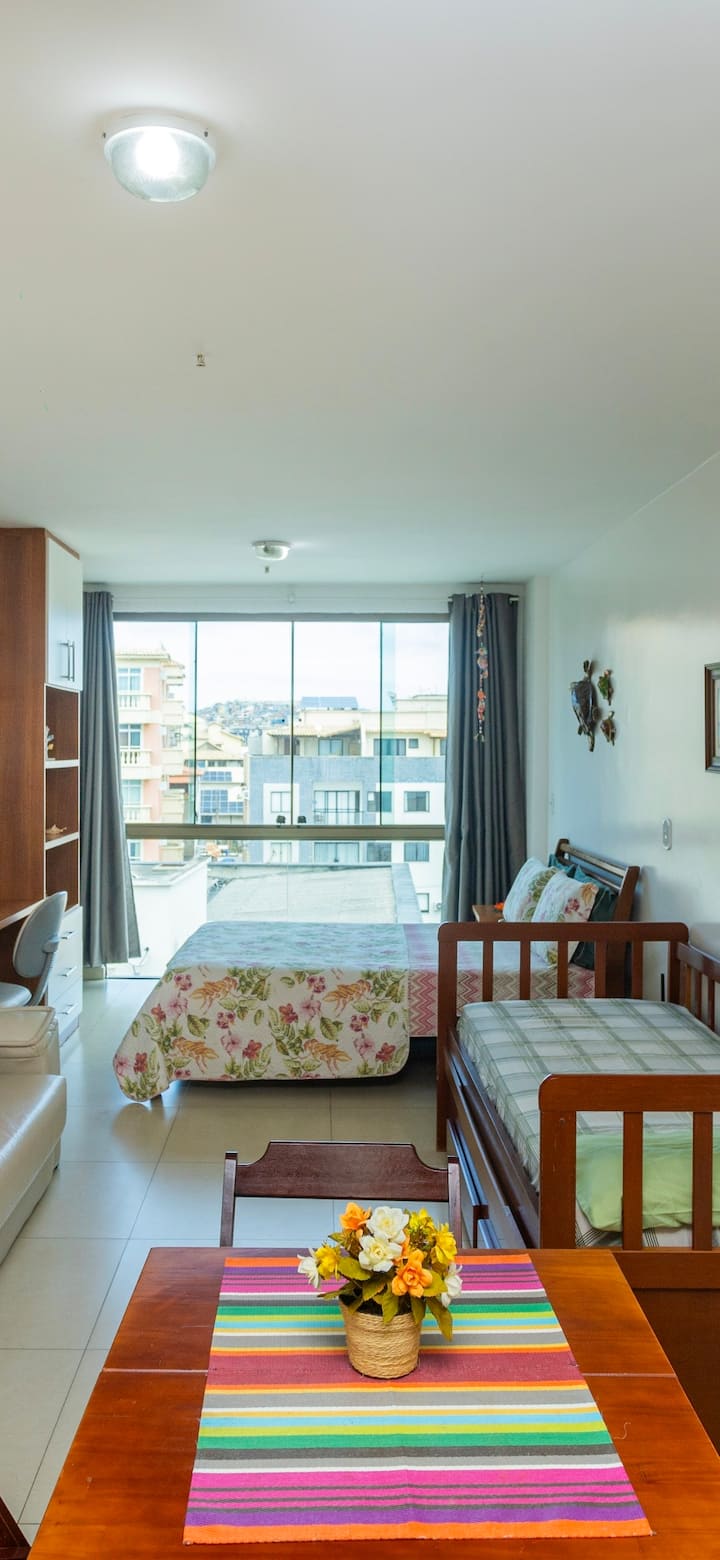 Loft Familiar Pé Na Areia- Ar, Wi-fi E Conforto. - Arraial do Cabo