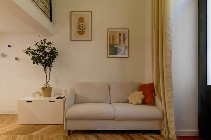 090-le Loft Terra-rdc-vue Sur Rue-clim-4pers - Le Zénith de Montpellier