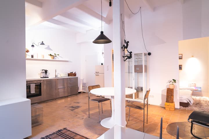 Entspanntes Design-studio An Der Karli - Leipzig