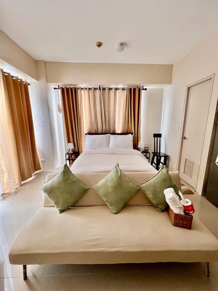 Naia T3 View • Cozy Studio • Fast Wifi + Netflix - Aéroport Ninoy Aquino (MNL)