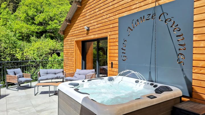 Gîte 6/8 Personnes Avec Jacuzzi, Dans Les Cévennes - Meyrueis