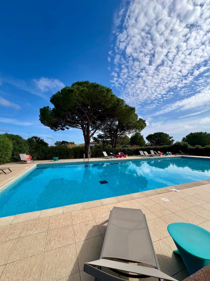 Logement "Sulana", Résidence Avec Piscine - Santa Giulia