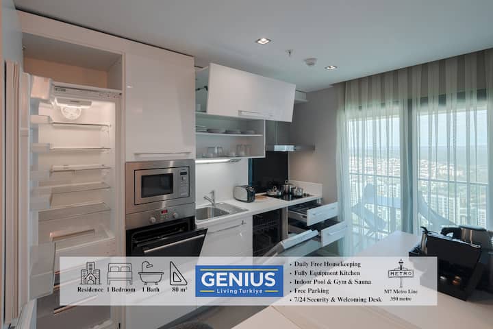 1 Bedroom Apartment | 5* Tower | Housekeeping - İstanbul
