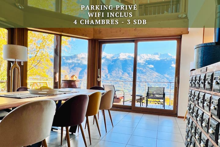 Chalet Cœur De Savoie - Vue Sur Montagne By C.l.g - Albertville